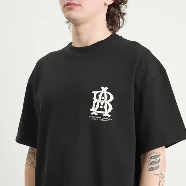 ABOUT:BLANK Disc T-shirt - Black