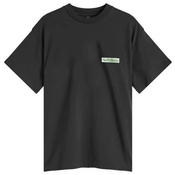 NO PROBLEMO Area 51 Ss Tee - Black