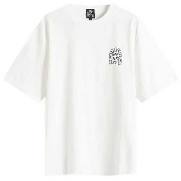 HERESY Arch T-shirt - Ecru
