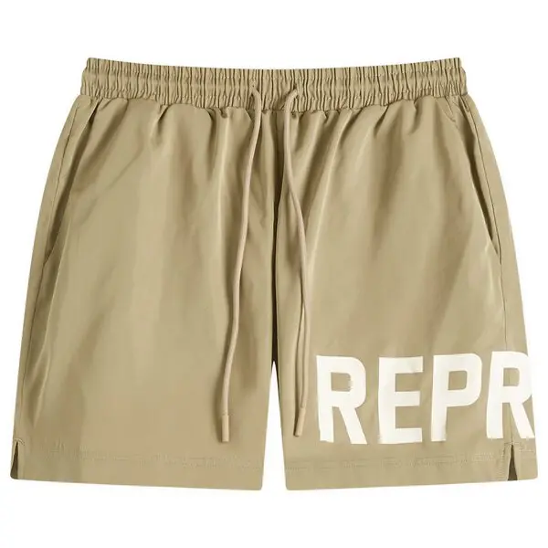 REPRESENT Swim Shorts - Khaki