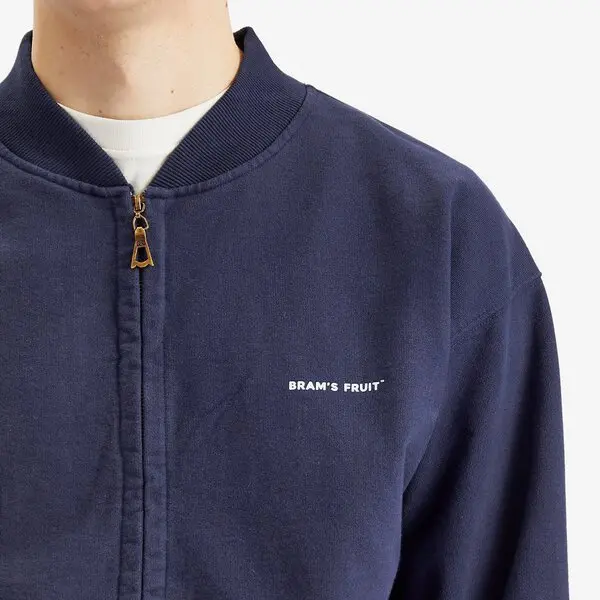 BRAM'S FRUIT Eyelet Zip Up
