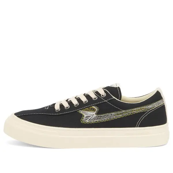S.W.C STEPNEY WORKERS CLUB Dellow S-strike Repair Stitch Sneaker - Black