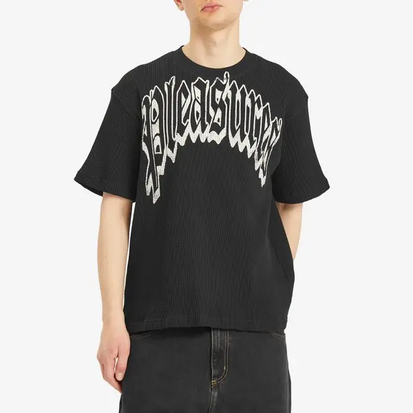 PLEASURES Twitch Waffle T-shirt