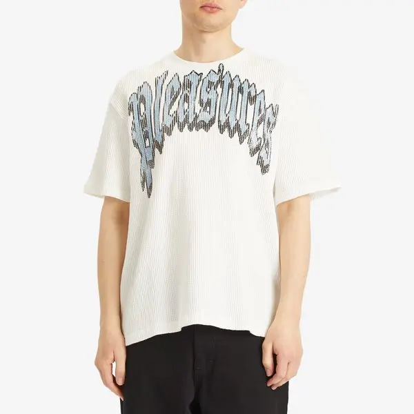 PLEASURES Twitch Waffle T-shirt