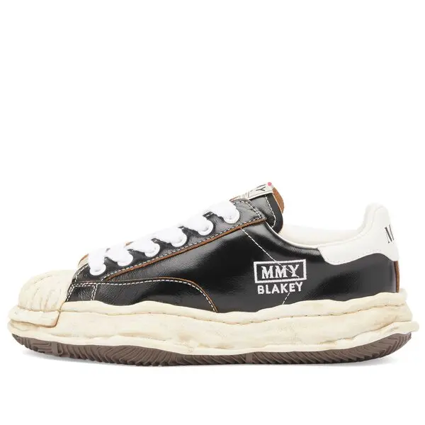 Mihara Yasuhiro Blakey Original Sole Wrinkled Leather - Black