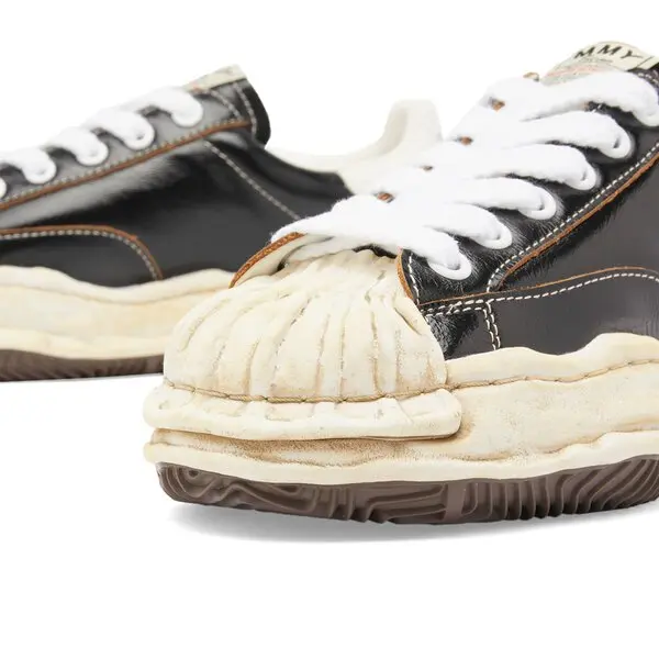 Mihara Yasuhiro Blakey Original Sole Distressed Leather Sneakers