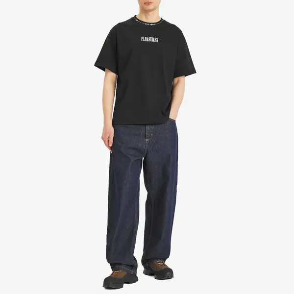 PLEASURES Cut Here Heavyweight T-shirt