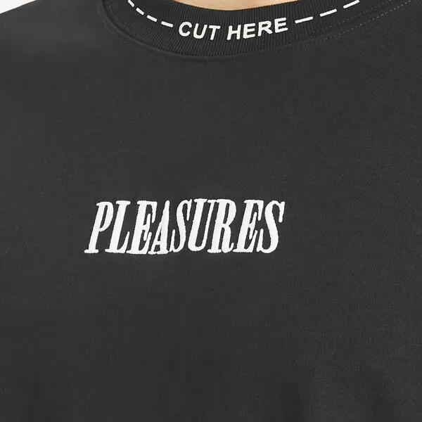 PLEASURES Cut Here Heavyweight T-shirt