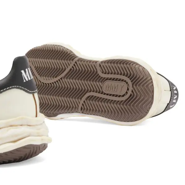 Mihara Yasuhiro Blakey Original Sole Wrinkled Leather Sneakers