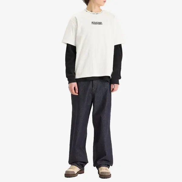 PLEASURES Cut Here Heavyweight T-shirt