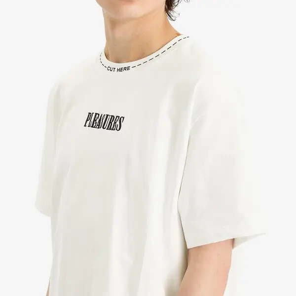PLEASURES Cut Here Heavyweight T-shirt