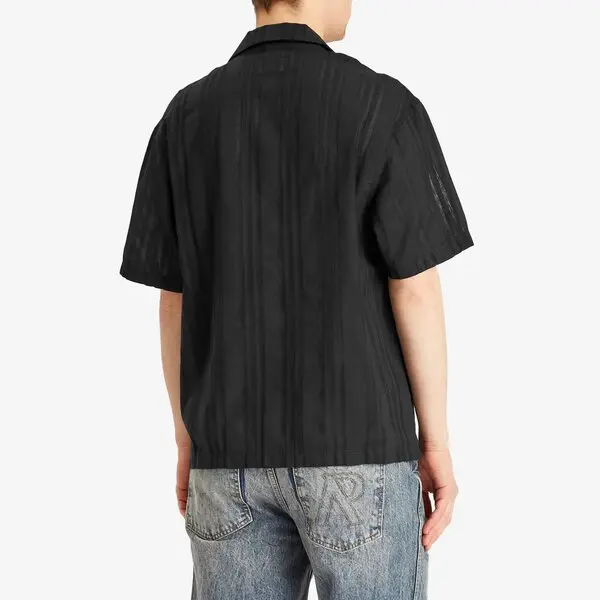 REPRESENT Embroidered Bowling Shirt