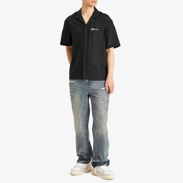 REPRESENT Embroidered Bowling Shirt