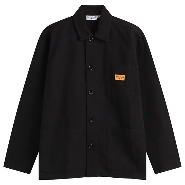 SERVICE WORKS Canvas Chore Shirt - Black