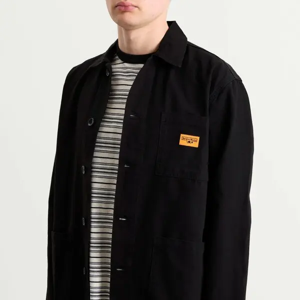 SERVICE WORKS Canvas Chore Shirt - Black