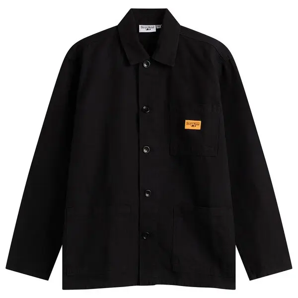 SERVICE WORKS Canvas Chore Shirt In | Size: | Cotton/canvas | End Clothing - Black
