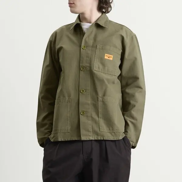 SERVICE WORKS Canvas Chore Shirt - Olive