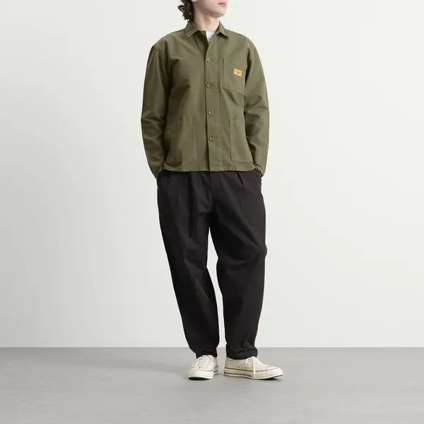 SERVICE WORKS Canvas Chore Shirt - Olive