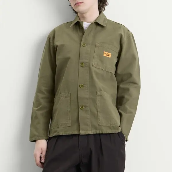 SERVICE WORKS Canvas Chore Shirt - Olive