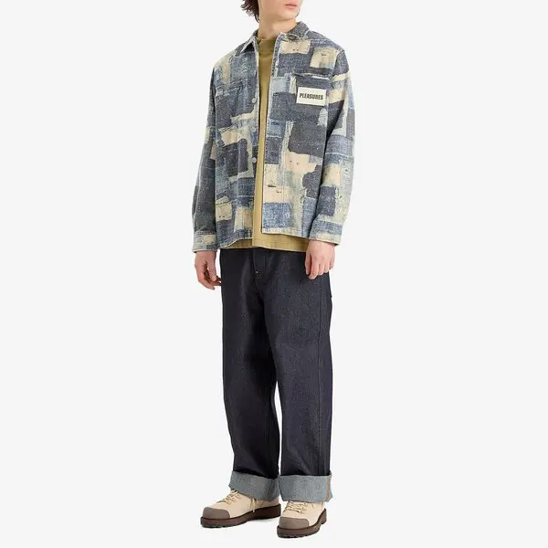 PLEASURES Boro Work Jacket
