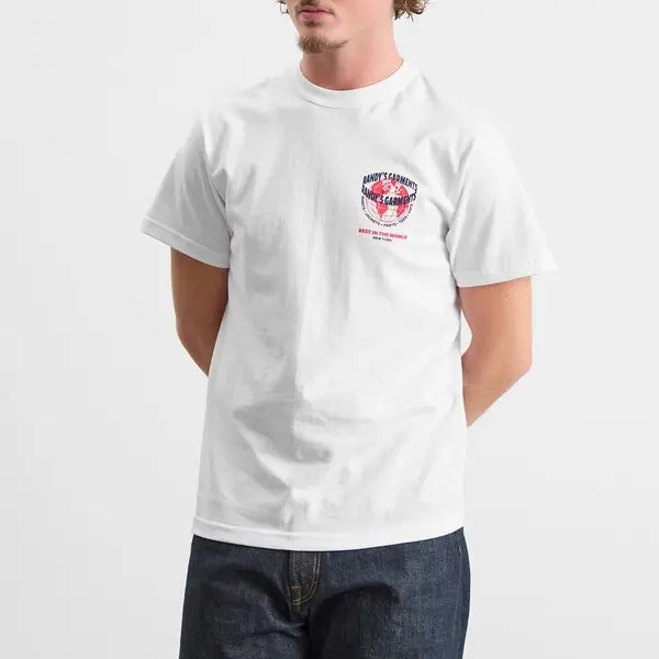 RANDY'S GARMENTS World Graphic T-shirt Presented End