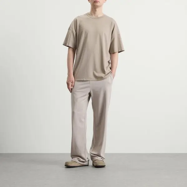 SKIMS Jersey Lounge Relaxed T-shirt - Linen