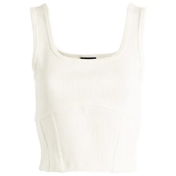 JORDAN W Crop Lifestyle Tank - Sail