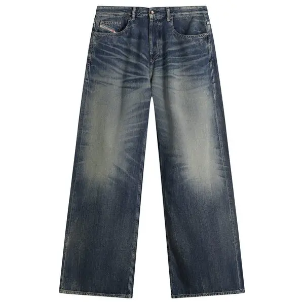 DIESEL® D-rise Wide Leg Jeans - Blue