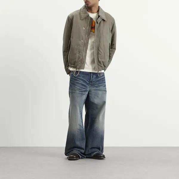 DIESEL® D-rise Wide Leg Jeans