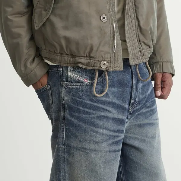 DIESEL® D-rise Wide Leg Jeans