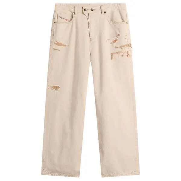 DIESEL® 1996 D-sire-yu Wide Leg Jeans - White