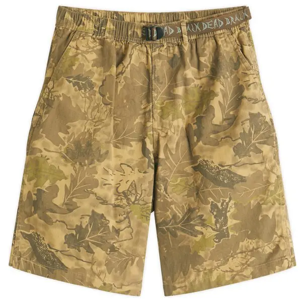 BRAIN DEAD Twill Climber Shorts - Leaf Camo