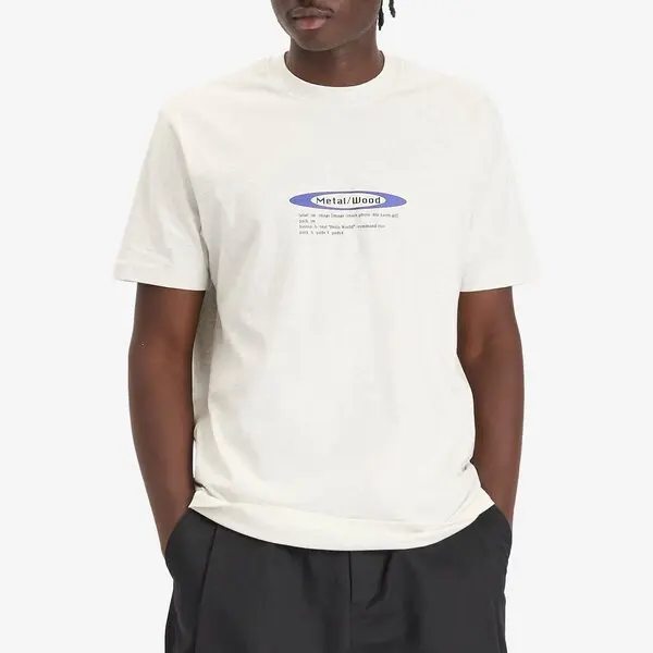METALWOOD STUDIO Hello World T-shirt
