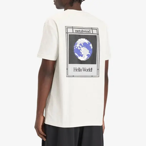 METALWOOD STUDIO Hello World T-shirt