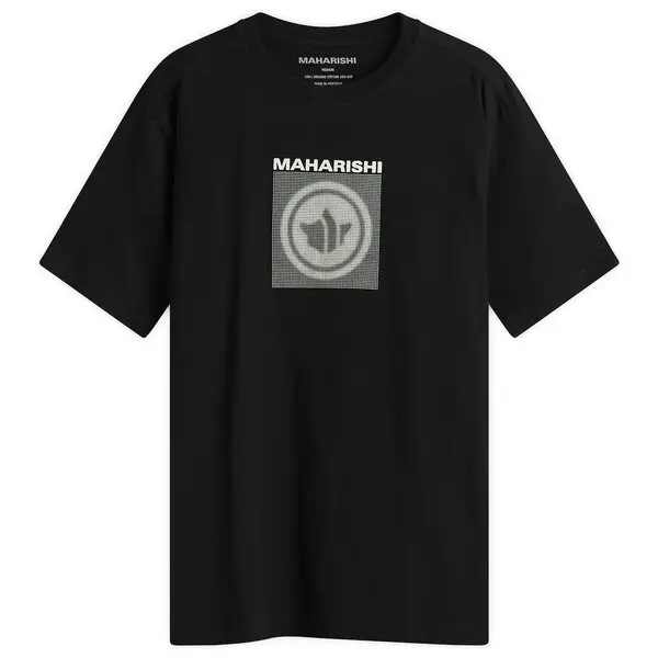 MAHARISHI Dot Temple T-shirt - Black