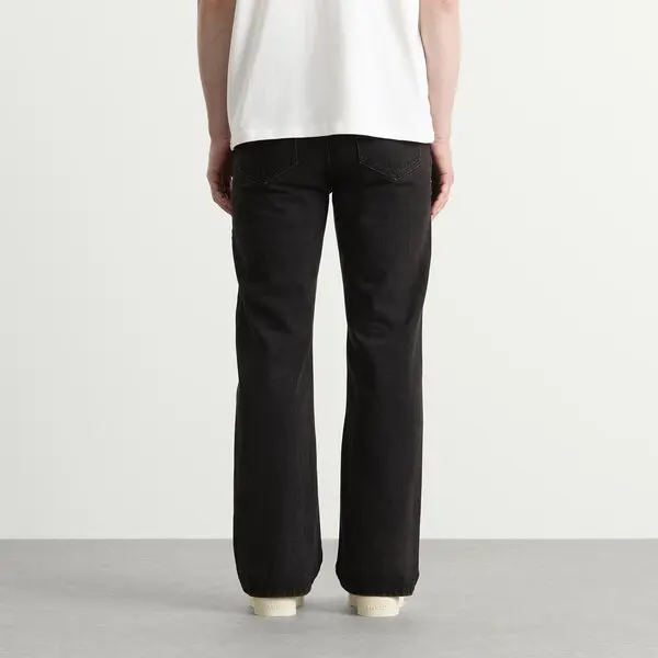 ANNIE HOOD Straight Leg Denim Jeans