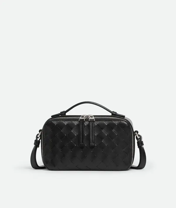 Bottega Veneta Getaway Phone Pouch - Black