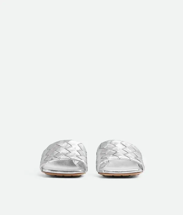 Bottega Veneta Parco Mule - Silver