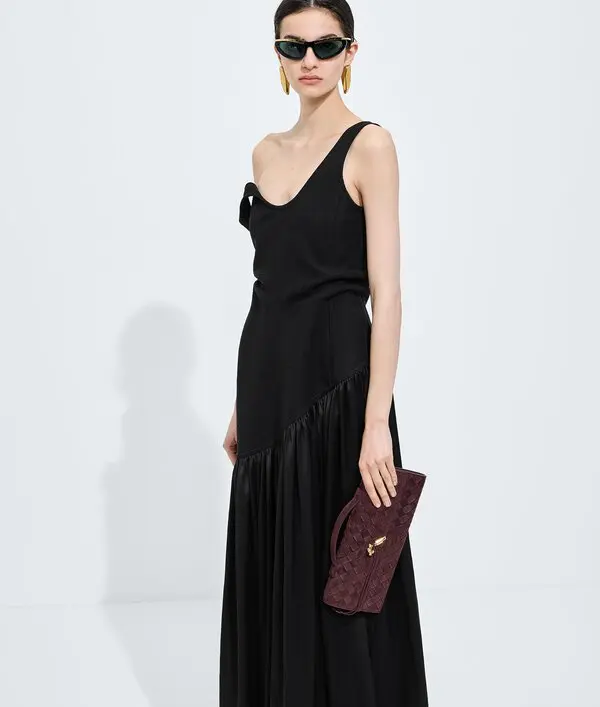 Bottega Veneta Andiamo Clutch - Deep Mahogany