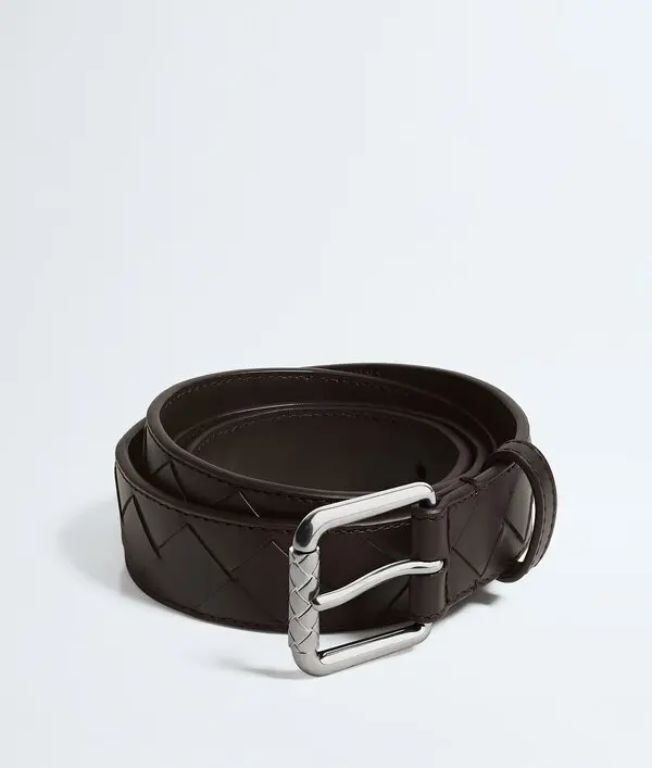 Bottega Veneta Intrecciato Belt - Fondant