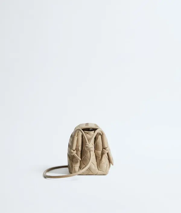 Bottega Veneta Notturno Intrecciato Pouch - Ecru