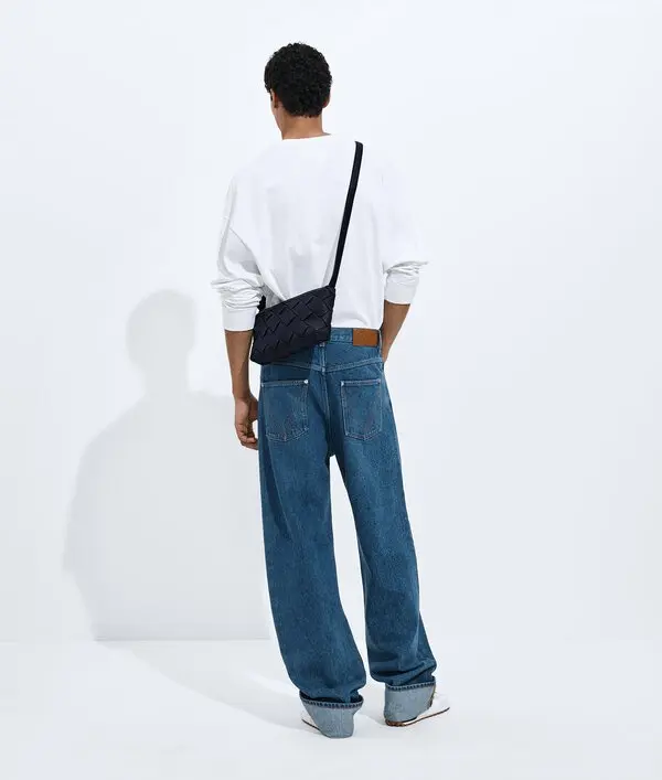 Bottega Veneta Medium Indigo Turned-up Jeans