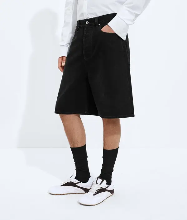 Bottega Veneta Faded Denim Shorts