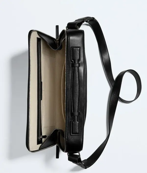 Bottega Veneta Getaway Briefcase - Black