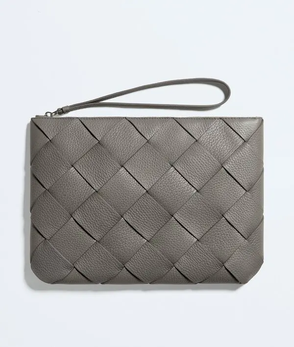 Bottega Veneta Diago Large Pouch - Basalt