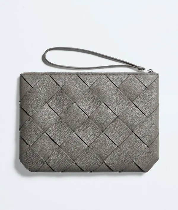 Bottega Veneta Diago Large Pouch - Basalt