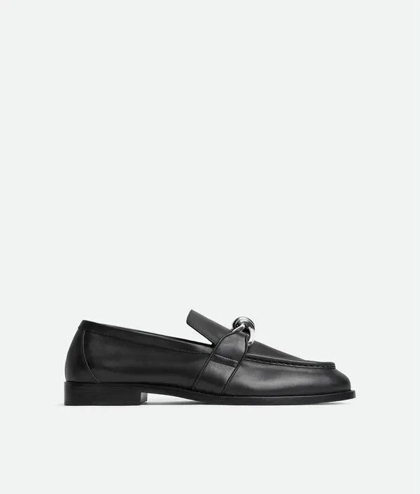 Bottega Veneta Astaire Loafer - Black/silver