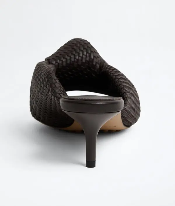 Bottega Veneta Cherry Mule - Espresso