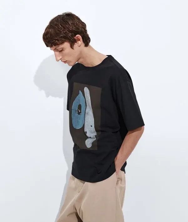 Bottega Veneta Cotton Jersey Printed T-shirt