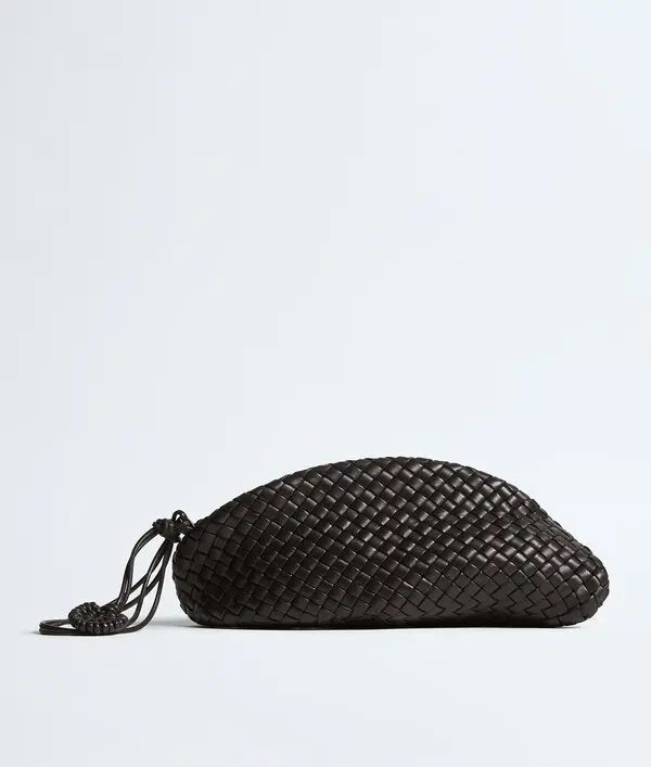 Bottega Veneta Small Onda Clutch - Espresso